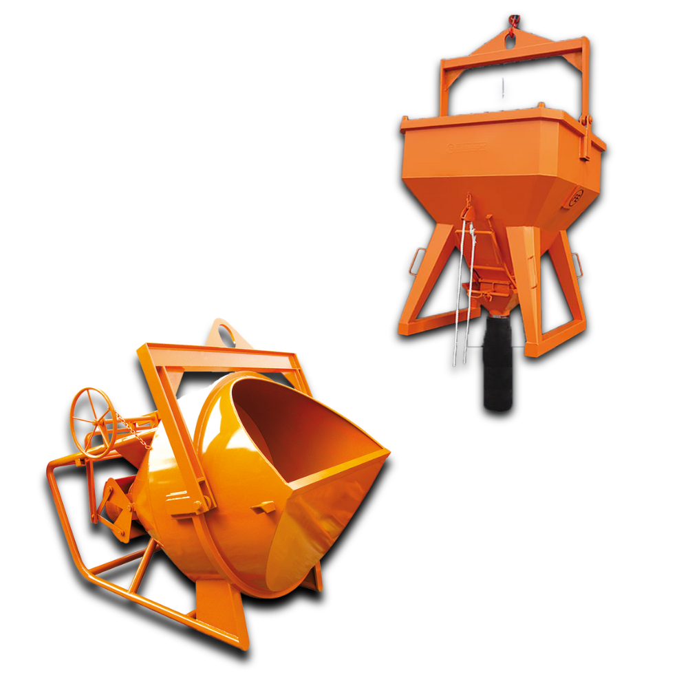 Benne à béton - CIVeco fabricant de bennes en acier